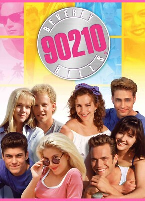 1990 Beverly Hills 90210 Poster 11X17 Brandon Dylan Kelly Brenda Donna ...