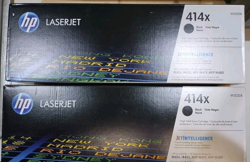 HP LaserJet 414x Toner Black 2x | eBay