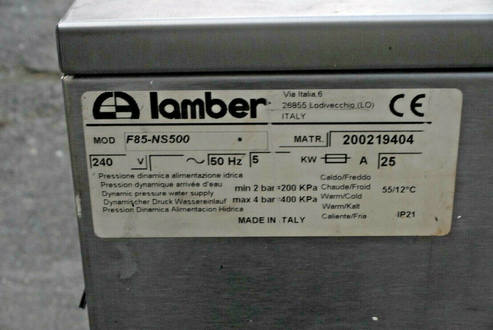 LAMBER F85-NS500 DISHWASHER SELLING INDIVIDUAL PARTS:SEE DESCRIPTION ...
