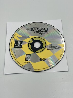 NASCAR Racing Sony PlayStation 1 1996 PS1 Disc Only Tested / Working ...