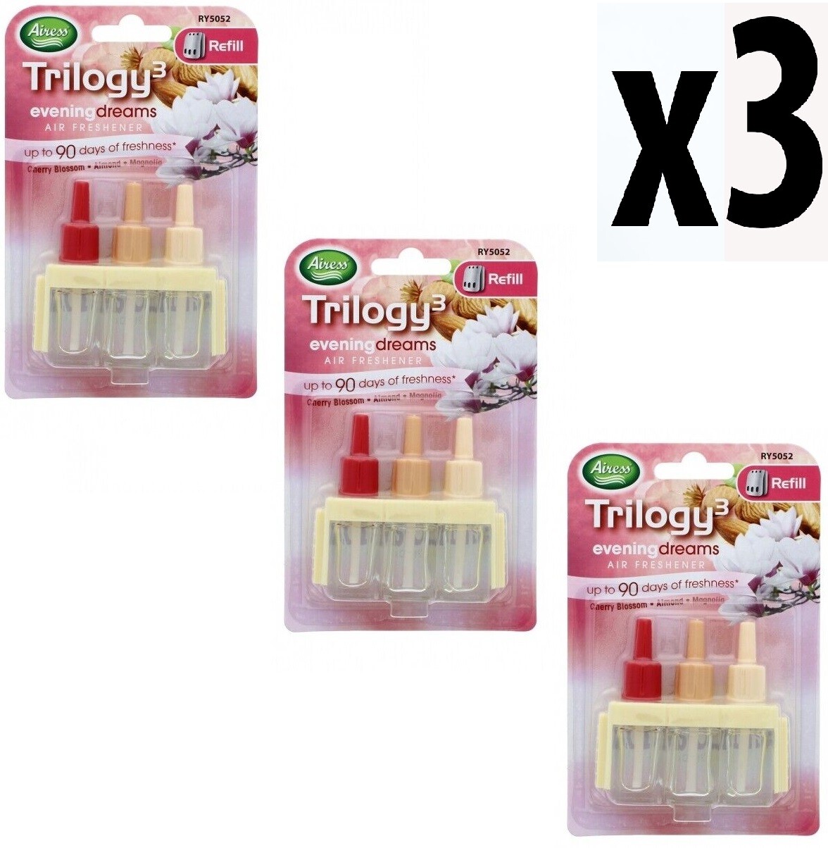 3Pks X 3Volution Plug In Refills Ambi Pur Machine Compatible Air ...