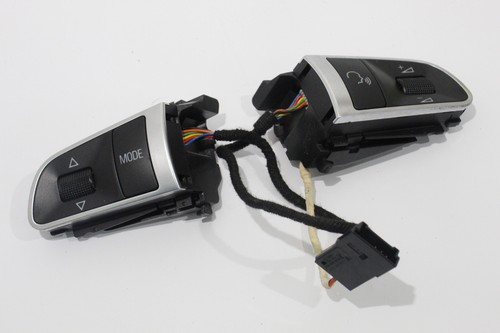 Audi A4 8K B8 Multifunction Steering Wheel Buttons Switches Controls ...