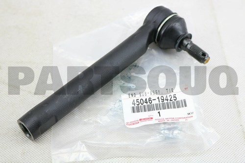 4504619425 Genuine Toyota END SUB-ASSY, TIE ROD, RH/LH 45046-19425 | eBay