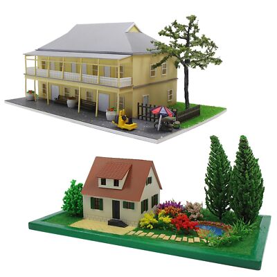 One Set Architectural House Layout HO Scale 1:87 Assembled Model ...