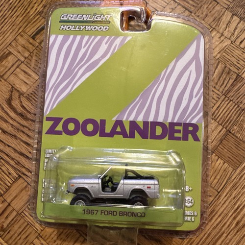 Greenlight Hollywood Ser.6 Zoolander 1967 Ford Bronco Green Machine ...