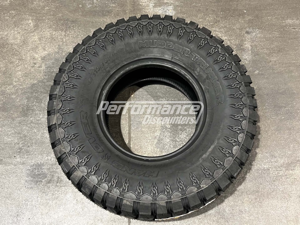 4 New Mudder Trucker Hang Over M/T Mud Tires 315/75R16 LRE BSW 315 75 ...