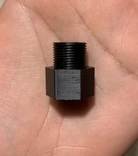 Helix 16mm CW to 14mm CCW Steel Thread Adapter for Airsoft for sale ...
