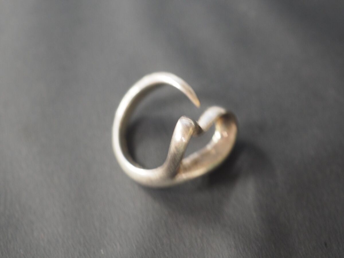 Tiffany & Co. 925 Elsa Peretti Sterling Silver Open Heart Tiffany & Co. 925 Elsa Peretti Sterling Silver Open Heart