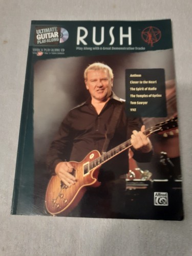 Ultimate Guitar Play-Along Rush: Authentic Guitar Tab, Book & CD by ...