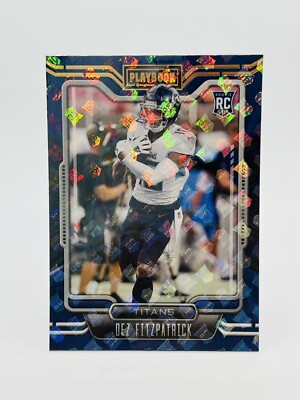 2021 Playbook #130 Dez Fitzpatrick Rookie RC Logo Shield Holo Case Hit ...