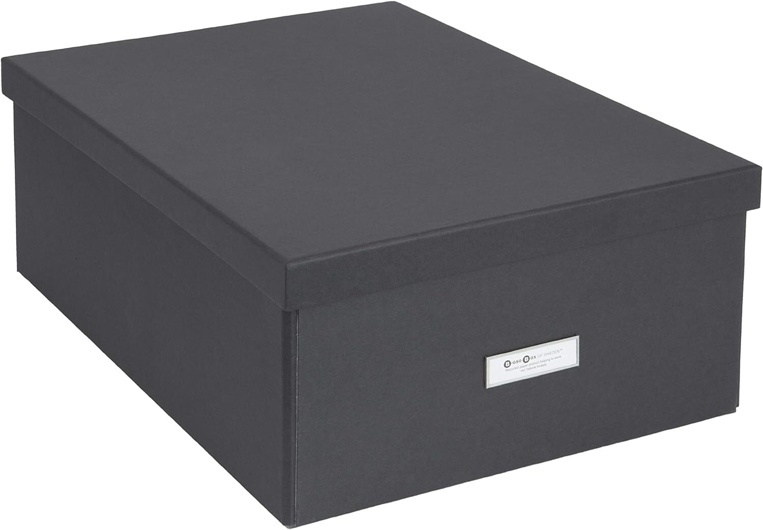 Bigso Katrin Collapsible Storage Box | Photo Storage Box with Lid ...