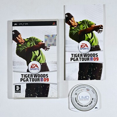 EA SPORTS Psp PLAYSTATION Portable Tiger Woods Pga Tour 09 Dt. Golf ...