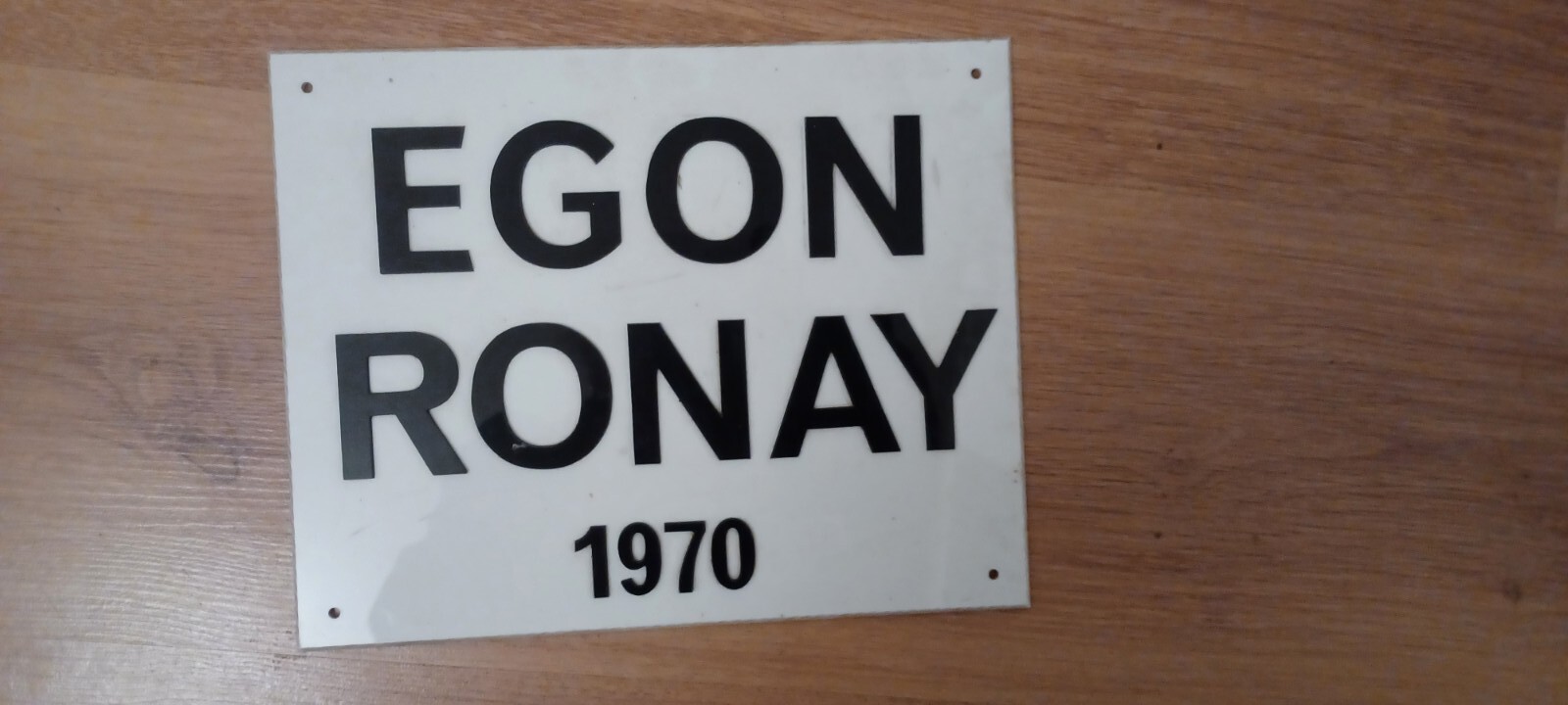 Egon Ronay 1970 Plaque | eBay UK