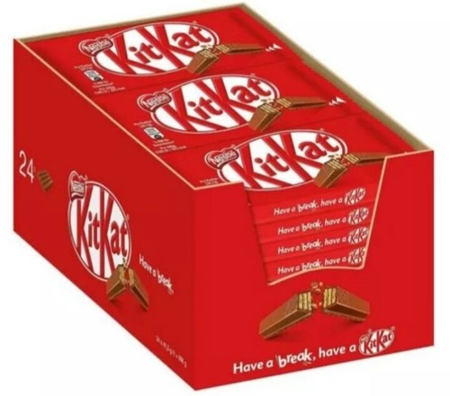 Nestle Kit-Kat 4 Finger 41.5g Chocolate Bars 24 Full Box Best offer ...