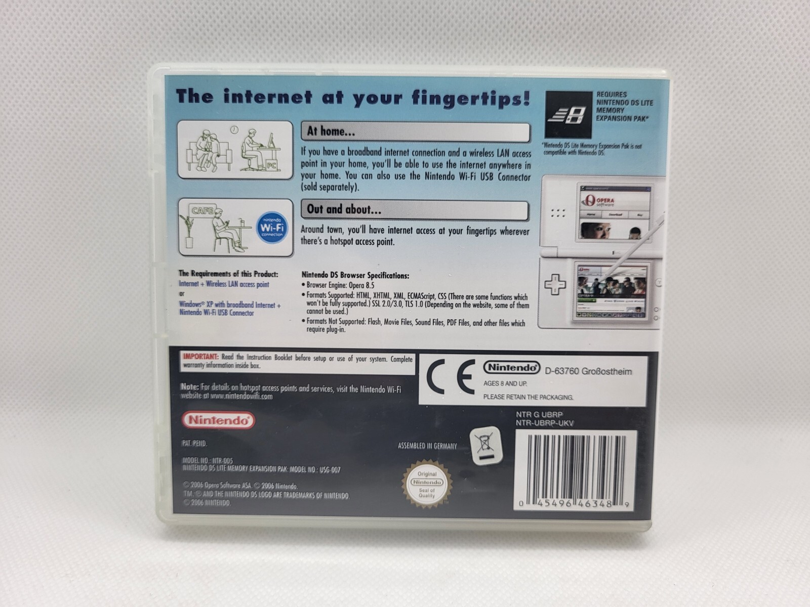 Nintendo DS Browser for DS Lite Only | eBay