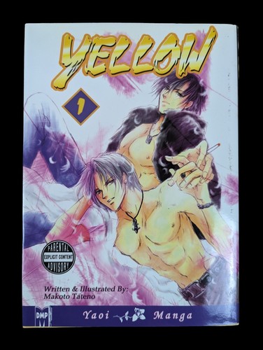 Yellow 1 (Yaoi Manga) Paperback - First Edition May 2005 - Makoto Tateno - VGUC | eBay