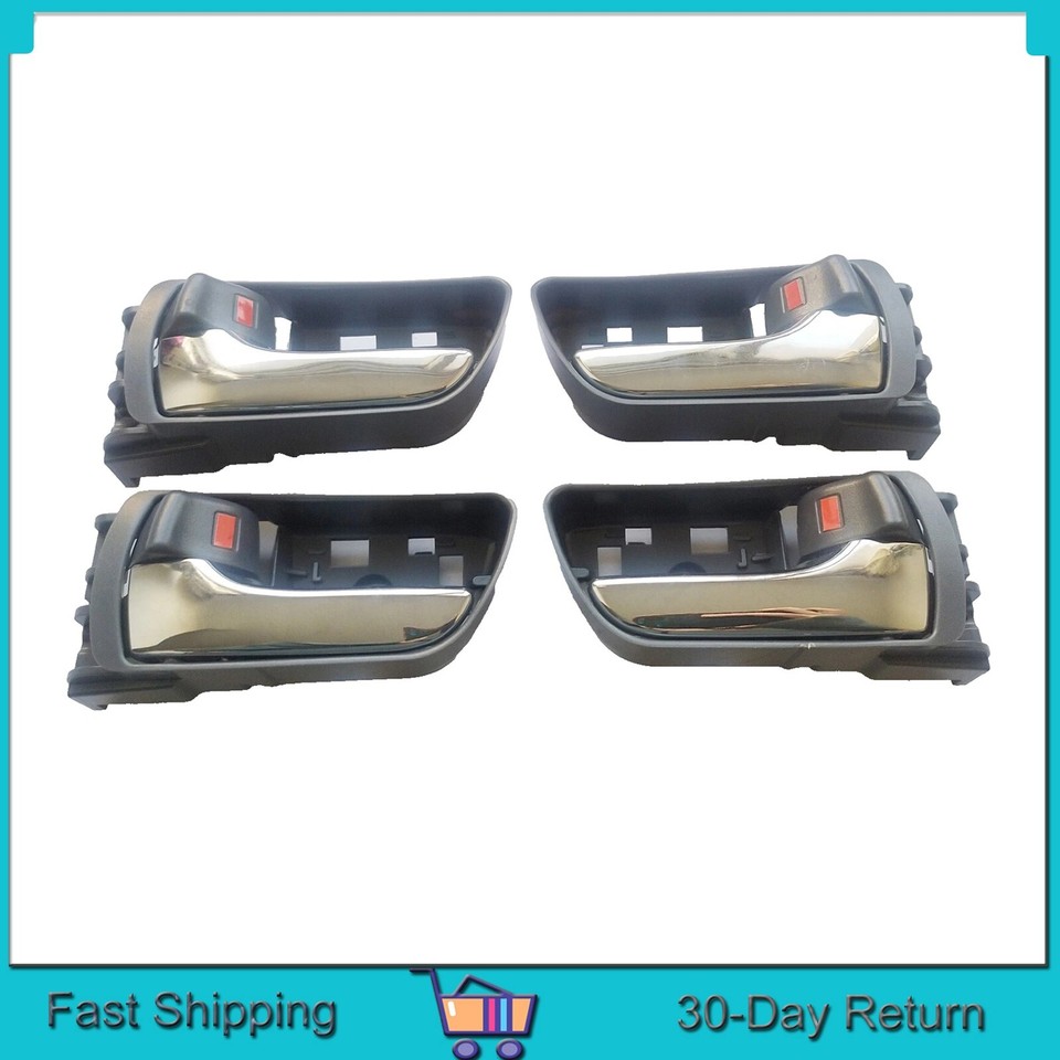 For 2004-2010 Toyota Sienna Inside Chrome Gray Front Rear Left Right ...