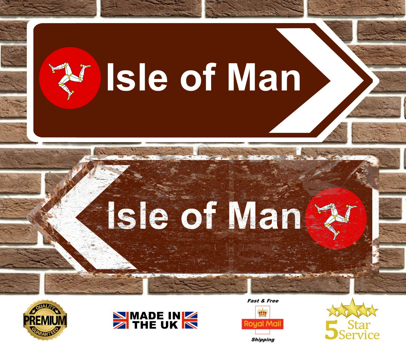 Isle of Man Metal Road Sign TT Vintage Retro Garage Sign Man Cave | eBay