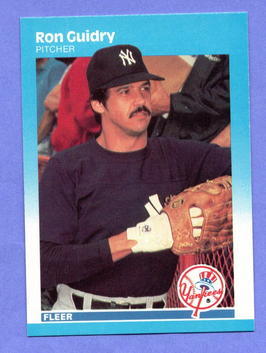 1987 Fleer - #100 Ron Guidry for sale online | eBay
