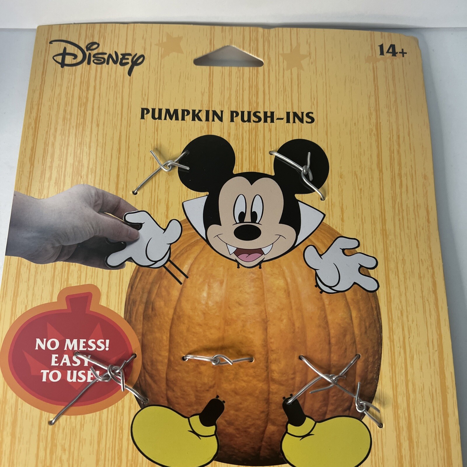 Disney+Mickey+Mouse+5+Pc+Wooden+Pumpkin+Push-Ins+Set for sale online | eBay