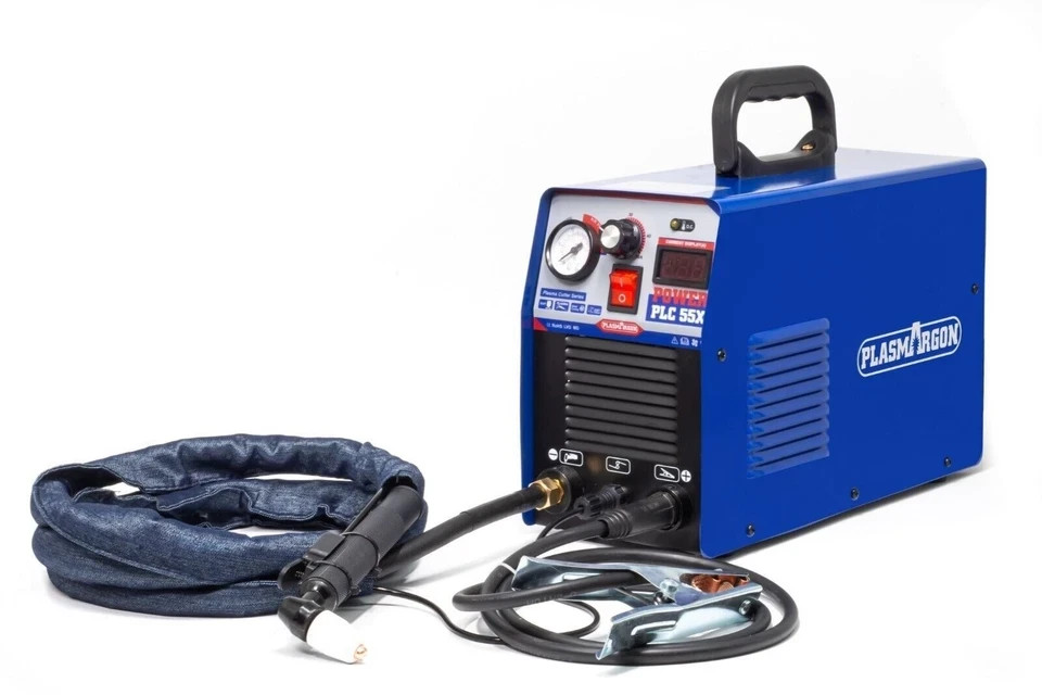 CUT55 110V/220V 55A Plasma Cutter IGBT Inverter LED Display 12mm Clean ...