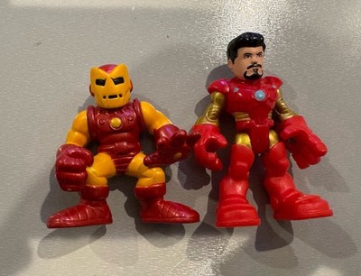 Hasbro Marvel Super Hero Squad Iron Man & Tony Stark Armor Action ...