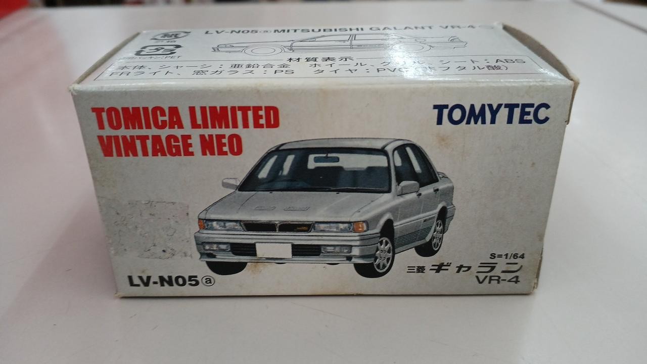 Tomica Limited Vintage Neo Model Number Lv N05A Mitsubishi Galant Vr 4 ...