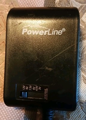 PowerLine Multi-use AC Adapter Black See Descript | eBay