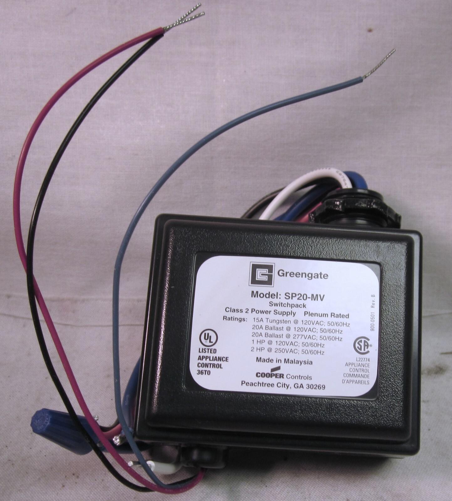 COOPER Greengate Switchpack SP20-MV Open Box | eBay