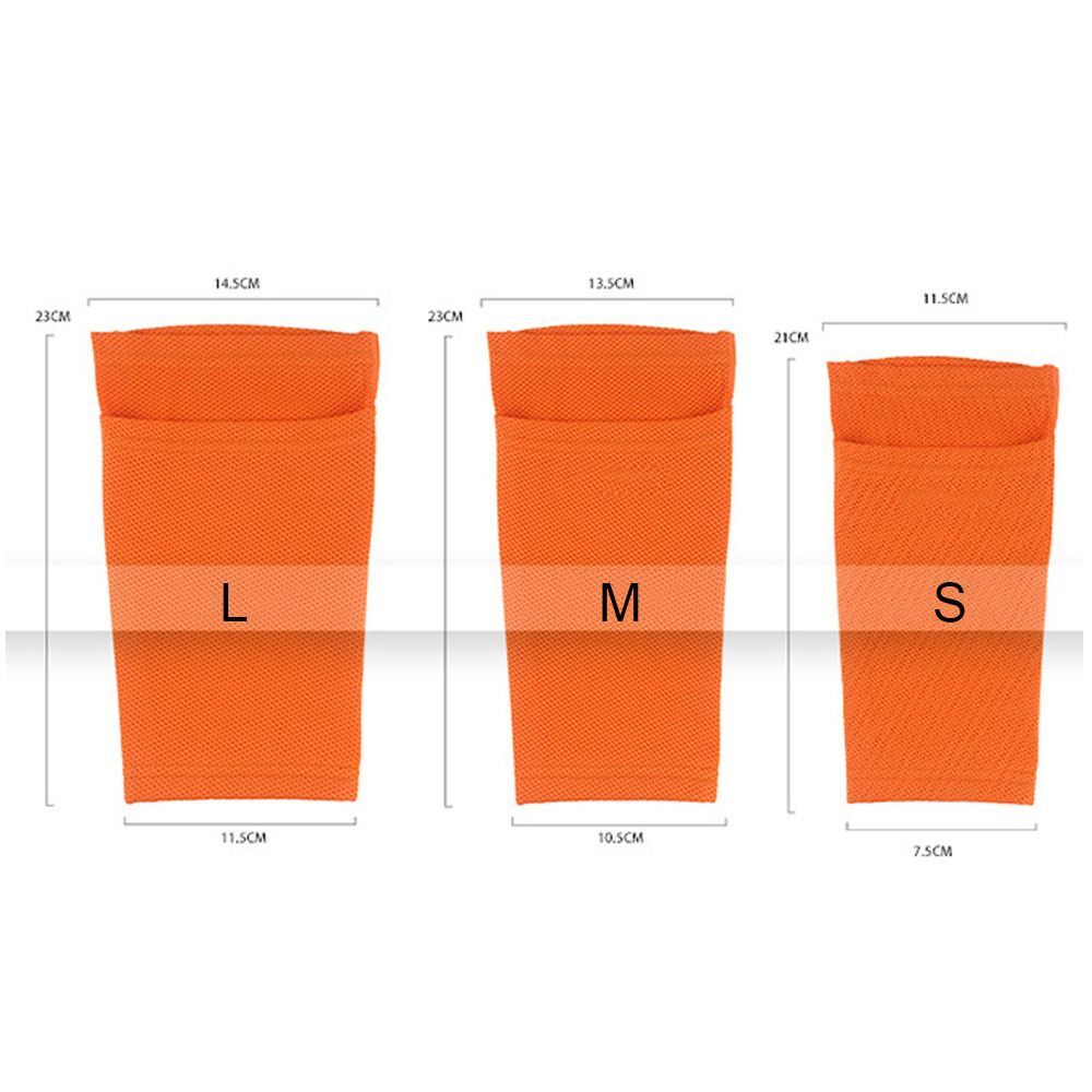 Football Shin Holder Leg Guard Sleeves Instep Socks Soccer Shin Pads ...