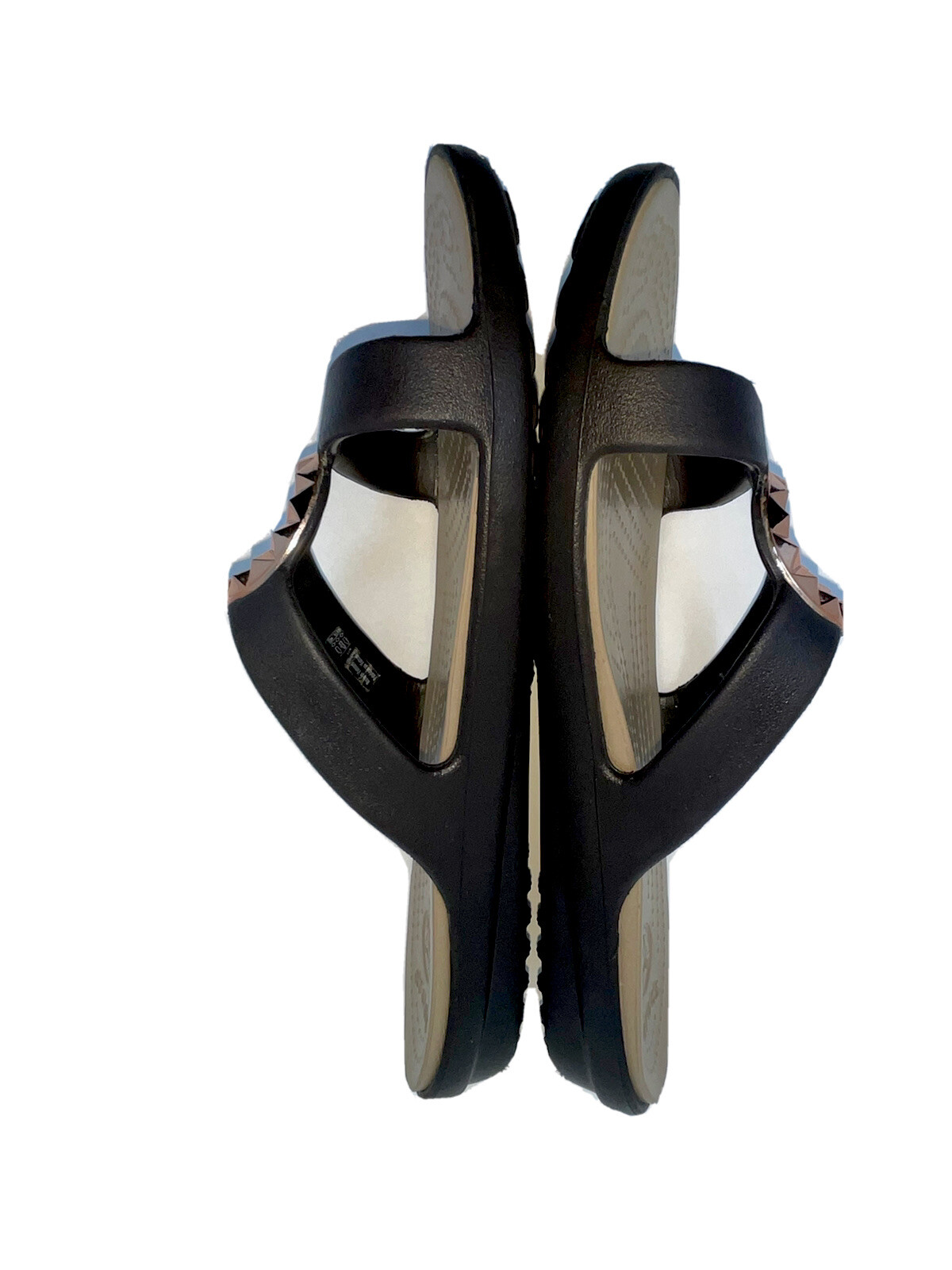 Crocs Sanrah Hammered Gold/Bronze Circle Espresso/Mus… - Gem