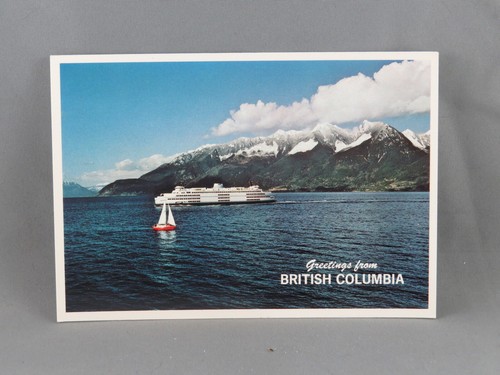 Vintage Postcard - Queen of Coquitlam Howe Sound - Natural Colour ...