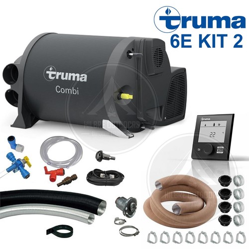 TRUMA 6E KIT 2 COMBI BOILER & SPACE HEATER WATER/AIR CAMPERVAN ...
