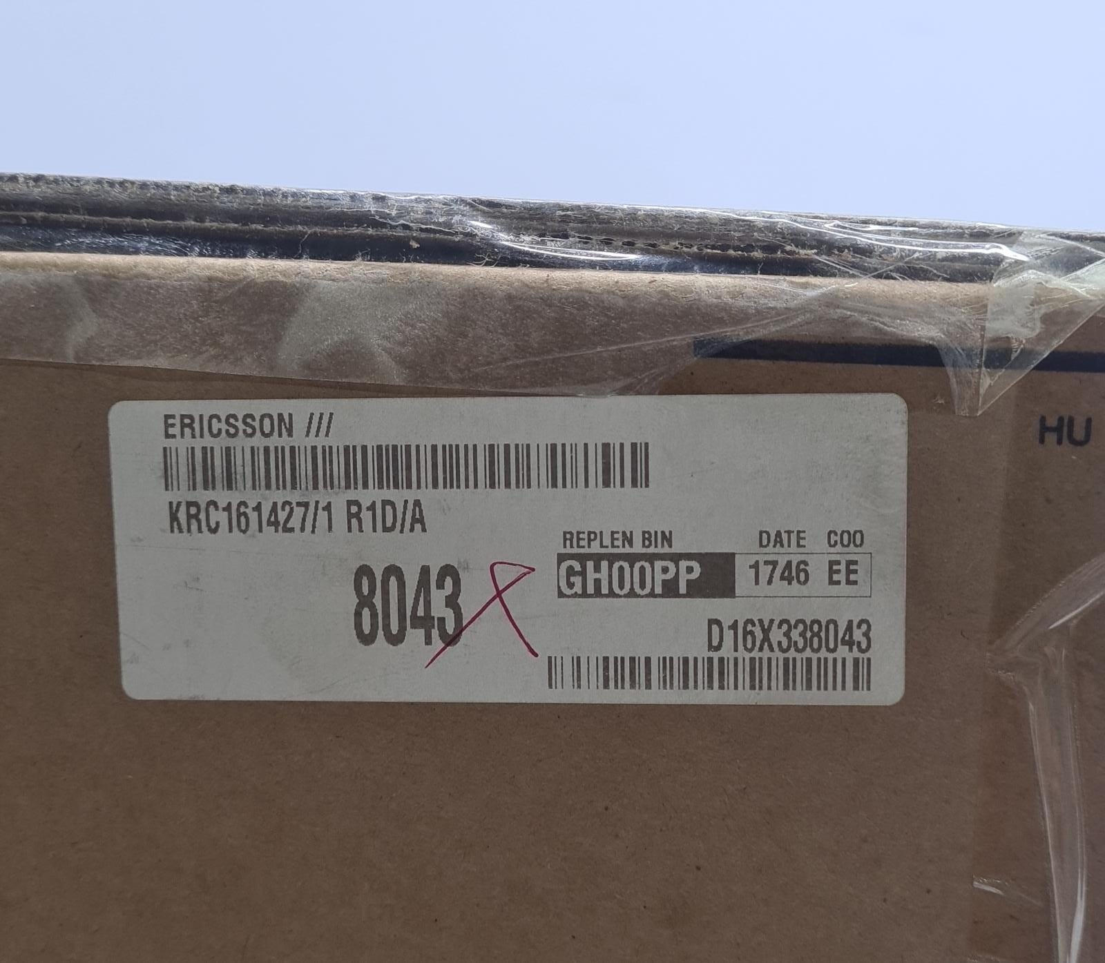 NEW SEALED - Ericsson KRC 161 508/1 Transceiver Radio Unit 2203 B5 R1D ...