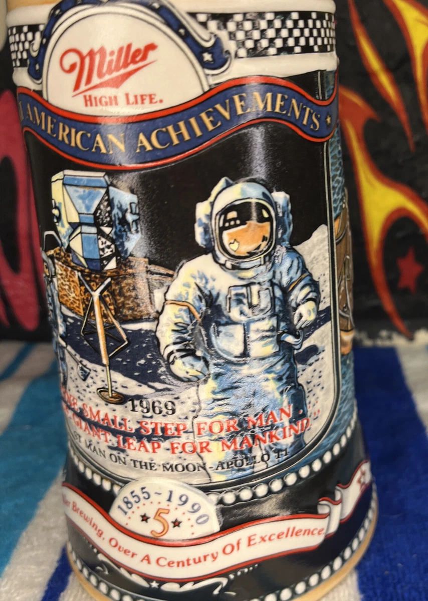 Astronaut Drinking Miller Lite Beer On The Moon