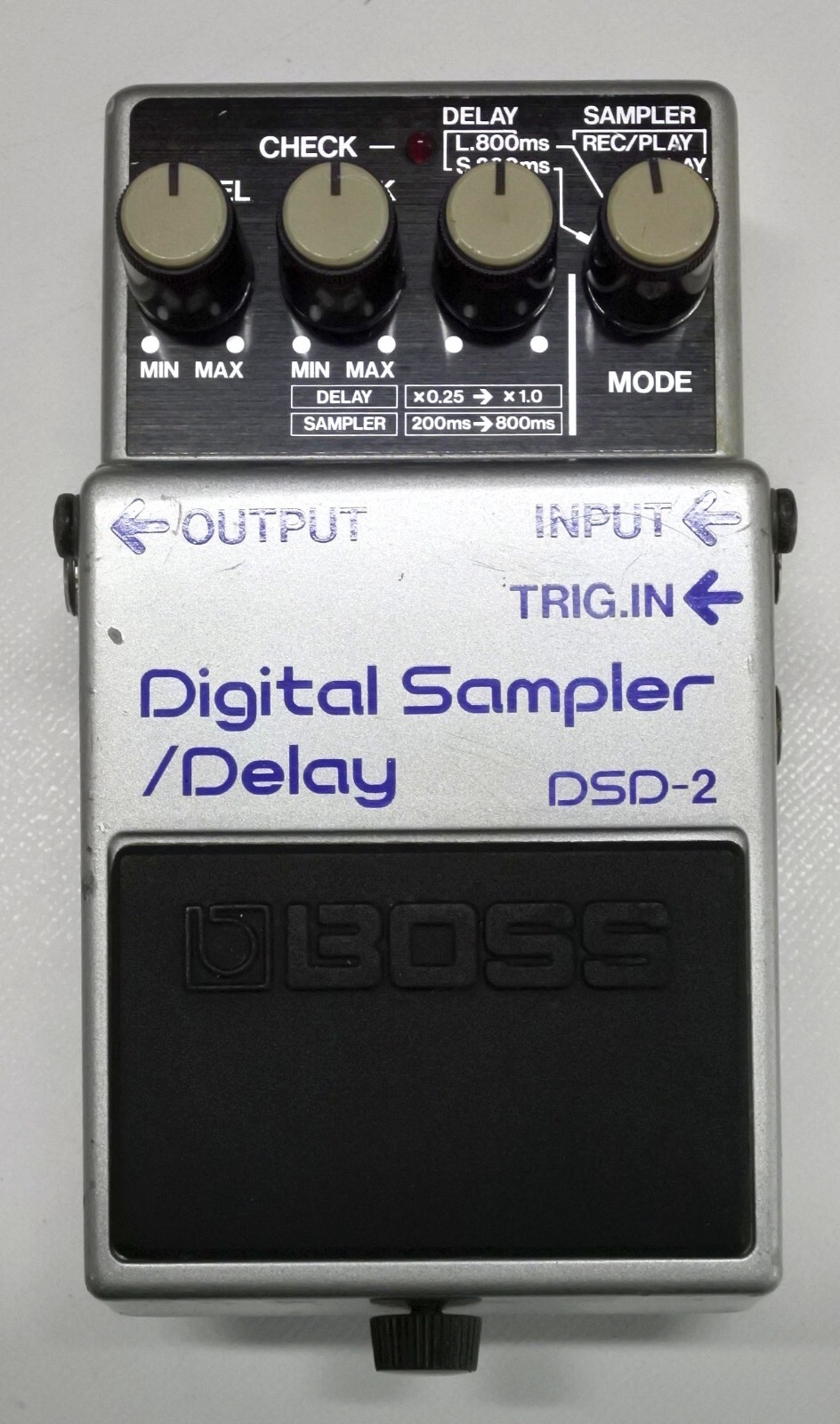 Boss Dsd-2 Digital Sampler Delay Effects Pedal Vintage 80s Made in ...