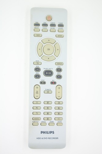 Original Philips RC4701 Remote Control for DVDR3450H HDD & DVD Recorder ...