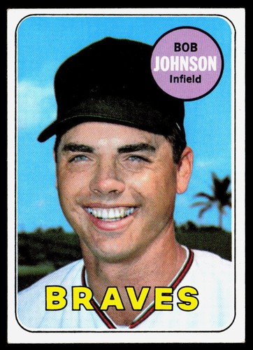 Bob Johnson 1969 Topps #261 VG/EX-EX No Crease | eBay