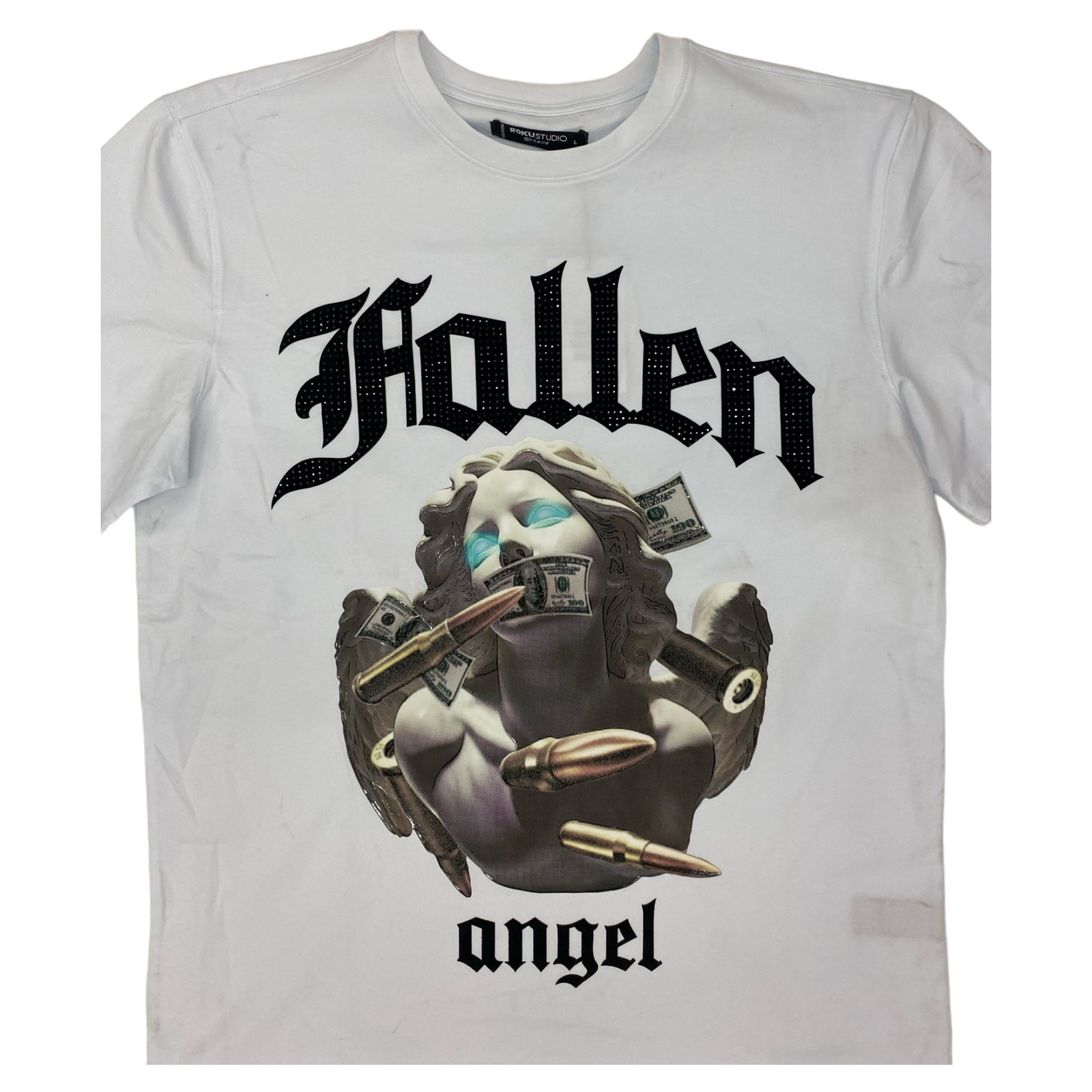 Men ROKU STUDIO Fallen Angel Bullet Drip T-Shirt | eBay Australia