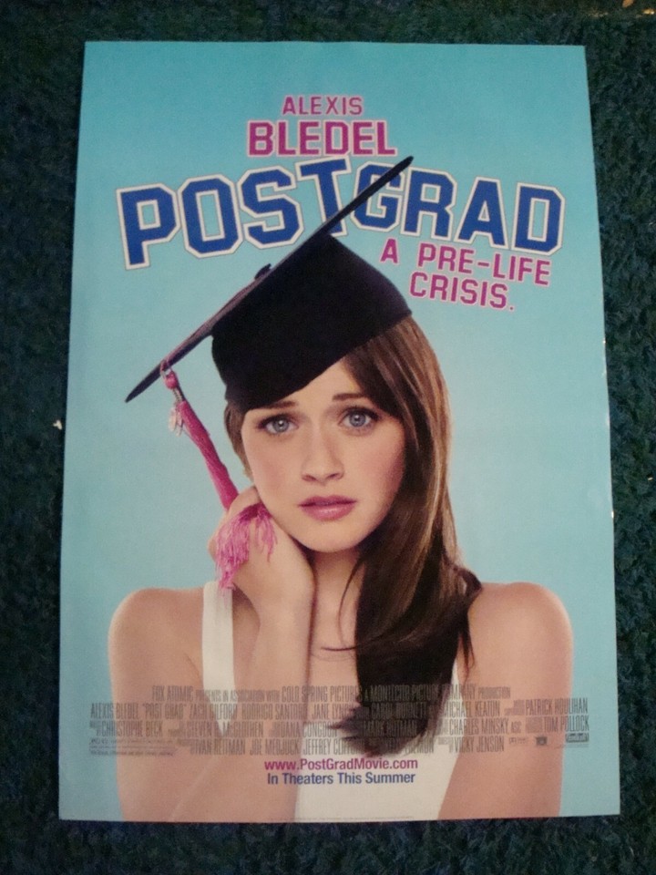 POST GRAD - MOVIE POSTER WITH ALEXIS BLEDEL | eBay