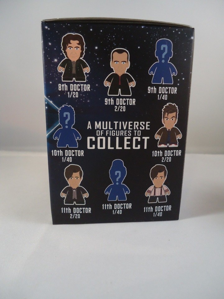 Dr Who Titan Mini Figures 11 Doctors series Silver Tardis Ultra-rare ...