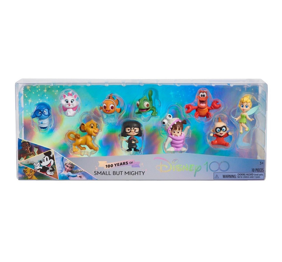 Disney 100 Years Of Small But Mighty Collector Character Figures ...