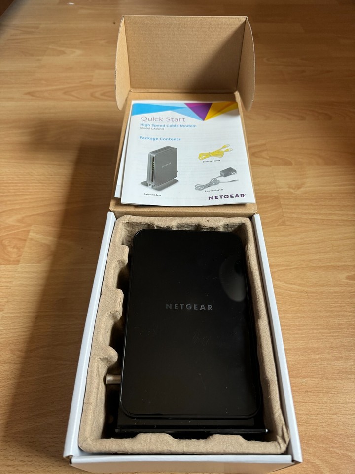 NETGEAR CM500 High Speed Cable Modem 680 Mbps DOCSIS 3.0 | eBay