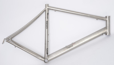 Omega Helix Titanium Compact Road Bike Frame, Large 53cm (57cm Virtual ...