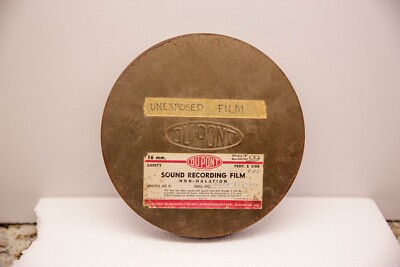 Vintage 1947 Dupont Sound Recording Film, 400ft, 16mm (Unexposed) | eBay