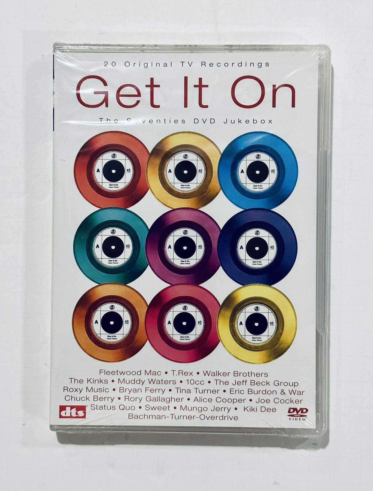Get It On: The Seventies DVD Jukebox (DVD, 2003) | NEW SEALED ...