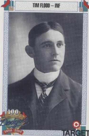 1990 Target Dodgers 100th Anniversary - Tim Flood #247 (RC) for sale ...