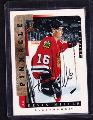 96-97 1996-97 BE A PLAYER KEVIN MILLER AUTOGRAPH AUTO 165 CHICAGO ...