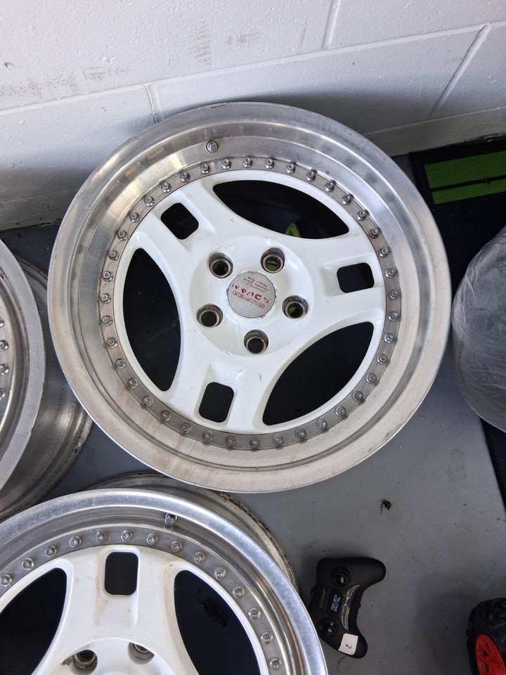 YOKOHAMA SUPER ADVAN SA3 17×8 +40 17x9 +38 set Used GREAT CONDITION JDM ...