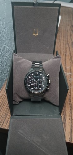 Bulova Classic Chronograph Men's Watch 98D179 | eBay